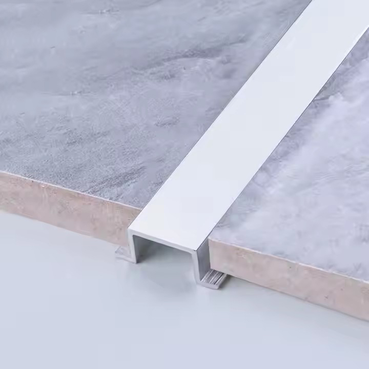 Aluminum U shape wall Tile trim - Leader Aluminium