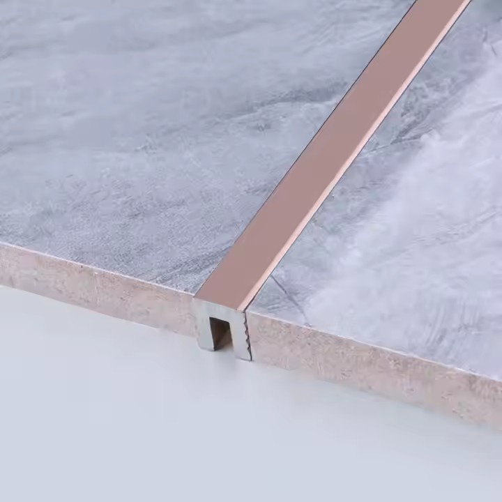 Aluminum U shape wall Tile trim - Leader Aluminium