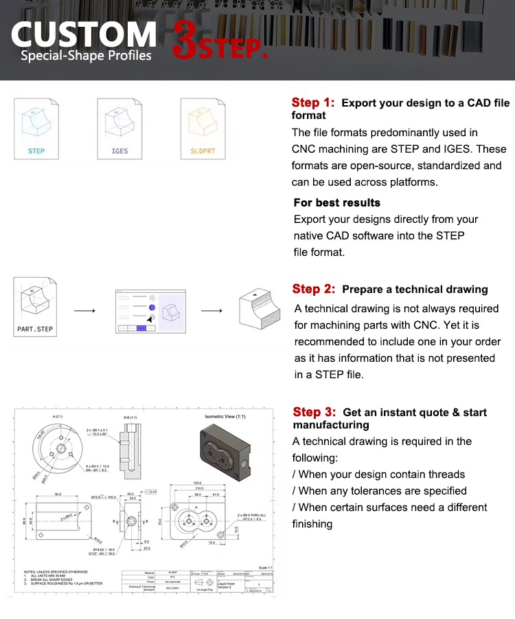 Aluminium T/V Slot Profile Extrusion Section|3030 European Standard ...