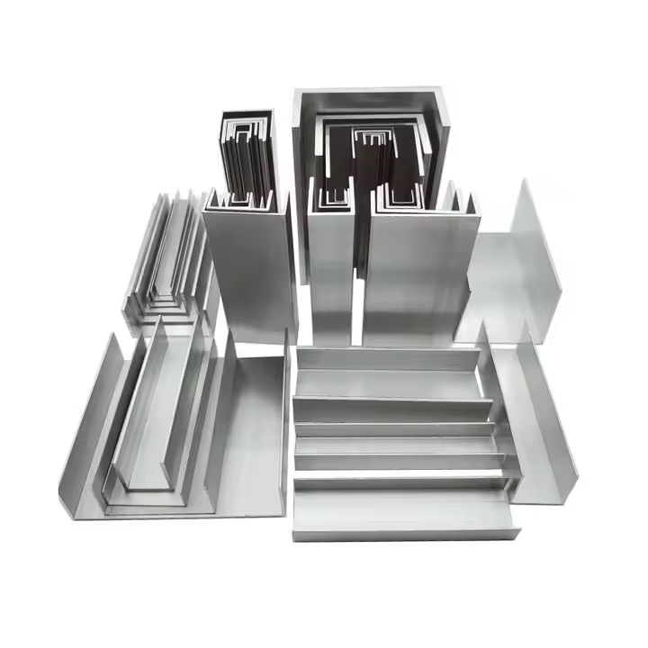 Extruded Industrial Aluminium Profiles|U Shaped Channel - Leader Aluminium
