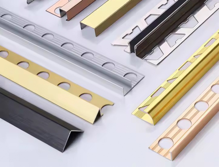Aluminium Edge Tile Trim Extrusions Profiles - Leader Aluminium