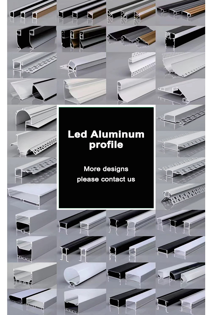 Bendable Recessed Led Strip Decorative Aluminum Channel Extrusions ...