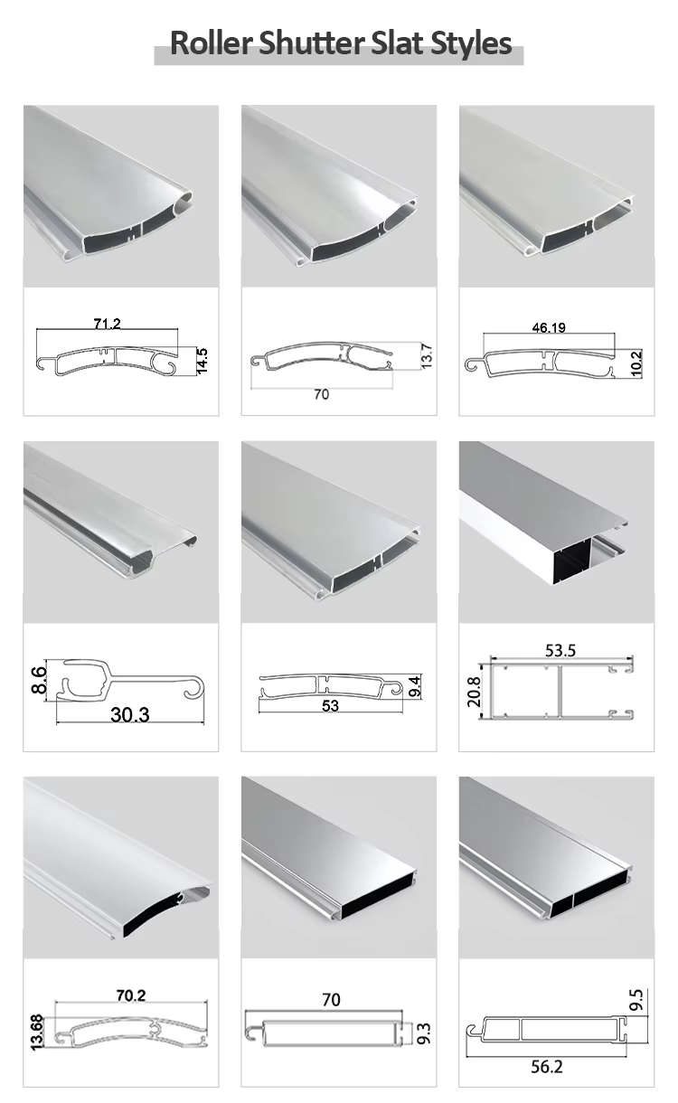 Premium Roller Shutter Aluminium Profiles | Durable & Customizable ...