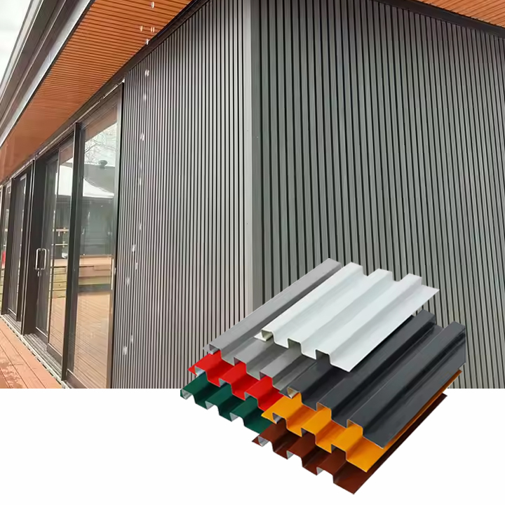 Fluted Aluminum Facade Panels | Modern Architectural Cladding - Leader ...