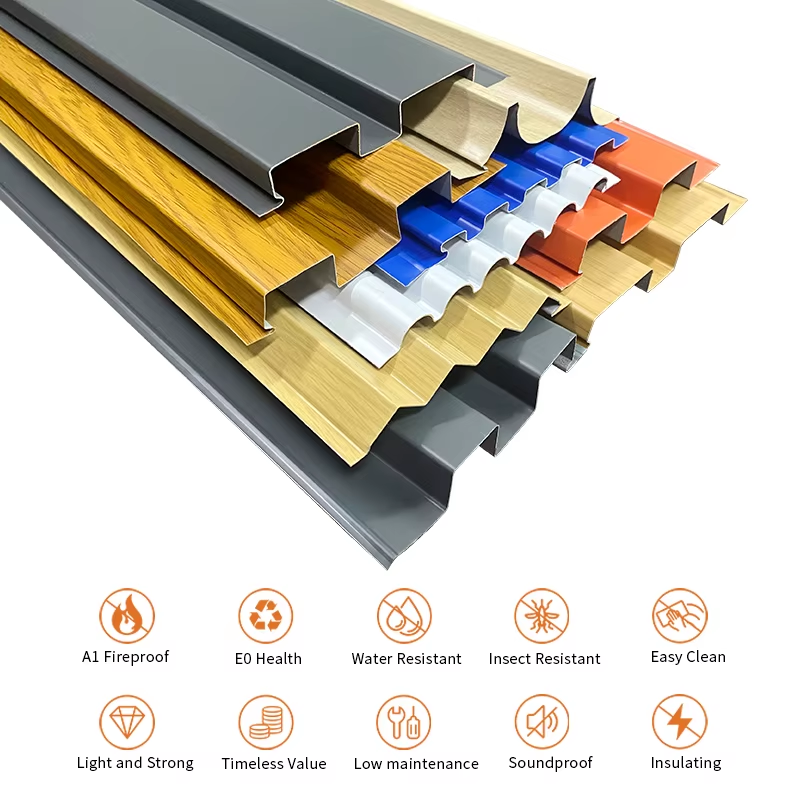 Fluted Aluminum Facade Panels | Modern Architectural Cladding - Leader ...